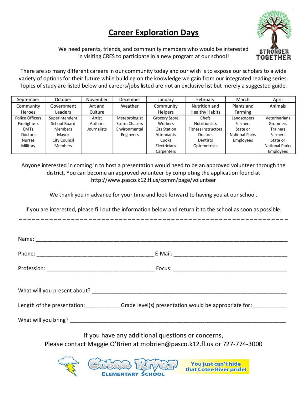 Cotee River Elementary School | "You just can't hide that Cotee River ...